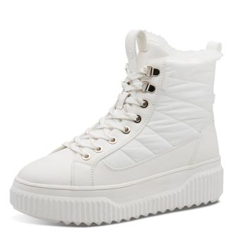 Tamaris Damen Stiefel Leder weiß 41