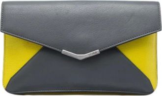 Fendi Pre-owned Cuir sacs-fendi - Femme - Pre-owned - Gris - Taille: ONE Size