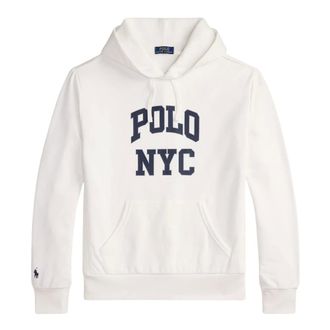 Ralph Lauren Homme, Sweatshirts et sweats &agrave; capuche, Blanc, Taille: M SweaT-shirts &agrave; capuche
