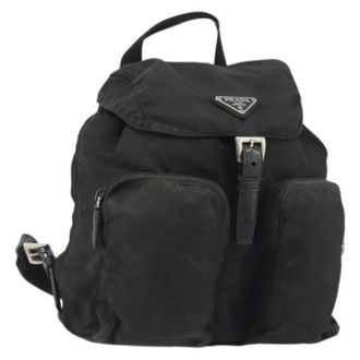 Prada unisex, Pre-owned, Noir, Taille: ONE Size Pre-owned Vintage Backpack