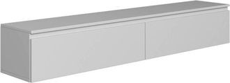 Selsey Selsey - bemmi- Meuble tv 2 portes - suspendu - 175 cm - greige