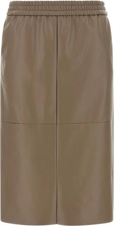 Nude Midi Rock Nude - - Skirts - Damen - Beige - XS