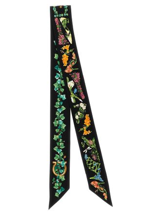 Ferragamo Eden Shoes Scarf - Black