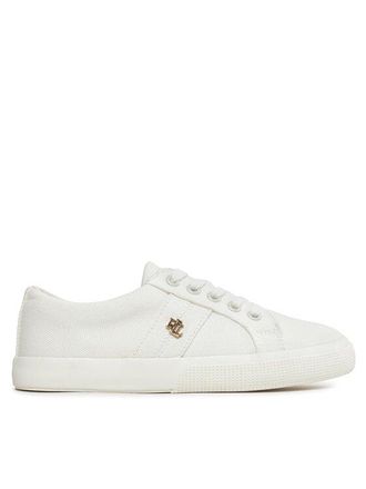 Lauren Ralph Lauren Sneakers aus Stoff Janson II 802804598001 Wei&szlig;