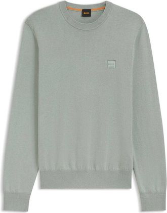 BOSS Herren Strickpullover aus Baumwolle und Kaschmir KANOVANO_S