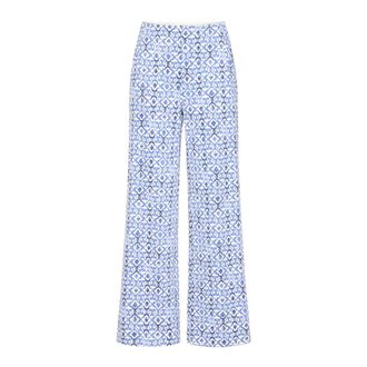 Ichi Ichi, Damen, Hosen, Blau, 2XLGr&ouml;&szlig;e