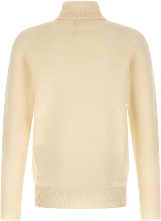 Maryya Cashmere and Virgin Wool Blend Sweater - Cream