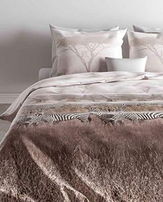 Zo!Home Bettbezug Nubia 260 Braun