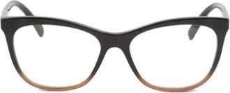 Chanel lunettes de vue &agrave; monture papillon (ann&eacute;es 2000-2020) - Noir