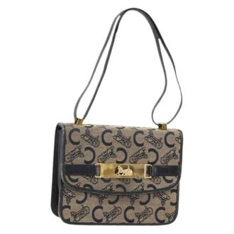 Celine Sac bandouli&egrave;re vintage Pre-owned en toile - Femme - Pre-owned - Multicolore - Taille: ONE Size