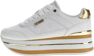 Guess Femme, Chaussures, Blanc, Taille: 39 EU Baskets