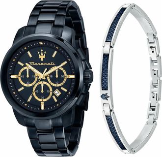 Maserati R8873621042 Successo Chronograph - - Accessories - Herren - Blau - ONE SIZE