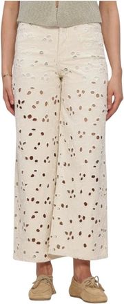 Edited Edited, Damen, Hosen, Beige, XSGr&ouml;&szlig;e