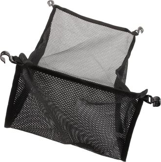 Pretyzoom Faltbare Netztasche f&uuml;r Campingtisch Leichtes Tragbares Aufbewahrungsnetz aus Verschlei&szlig;festem Warp strickstoff Vielseitiger Organizer f&uuml;r Outdoor Cam