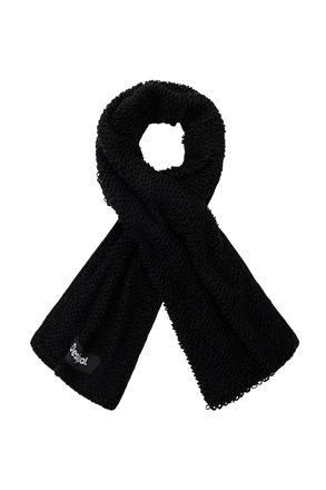 Desigual Womens Scarf_Loops Colors, Black, One Size