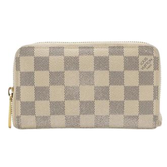 Louis Vuitton unisex, Pre-owned, Beige, Taille: ONE Size Portefeuille en plastique Pre-owned