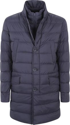 Herno Homme, Vestes, Bleu, Taille: L Long Jacket