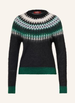 Max Mara Max Mara Studio Pullover Glassa Mit Mohair schwarz