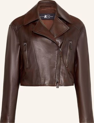 Luisa Cerano Luisa Cerano Lederjacke braun