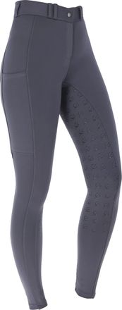 Covalliero Reithose Classic Star, Reithose mit Handytasche, Größe 42, Graphite