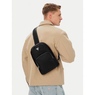 Guess Brusttasche Guess HMMINY P6302 Schwarz