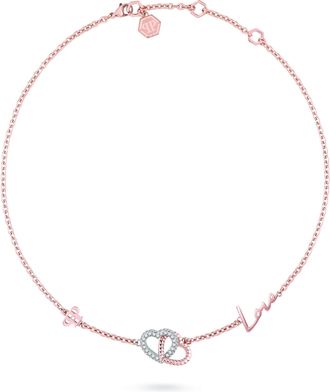 Philipp Plein Ohrringe - Ohrringe Plein Legacy - Gr. unisize - in Rosa - für Damen