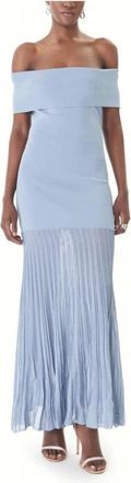 Michael Kors Femme, Robes, Bleu, Taille: 40 FR Ms683Hgbfd Maxi Dress