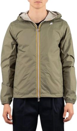 K-Way Homme, Vestes, Vert, Taille: M Jake Plus.2 Reversible Jacket