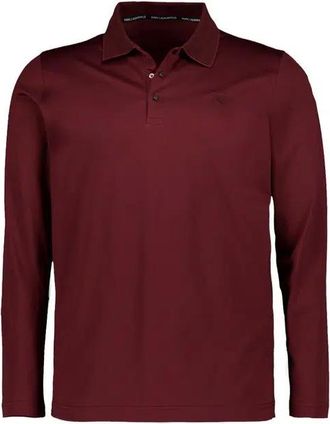 Karl Lagerfeld Herren Polo-Shirts rot Jersey