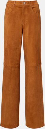 Stouls Weite Hose Mytheo aus Veloursleder