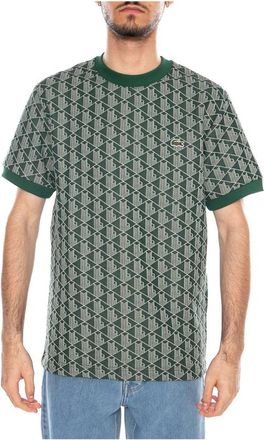 Lacoste Homme, Tops, Vert, Taille: S T-Shirt Multi Logo