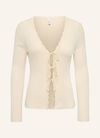 Only Strickjacke weiss