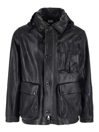 C.P. Company C. P. Company Blouson En Cuir - Mille