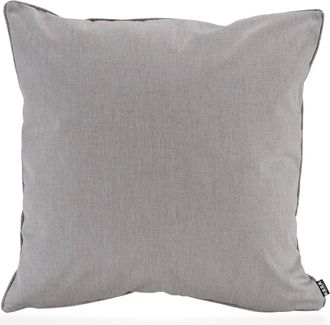 H.O.C.K. Lino-Leinen Outdoor Kissen inkl. F&uuml;llung mit Keder Gr&ouml;&szlig;en wasserabweisend/lichtecht (6-7) (60x60cm, Melange Stone grau)