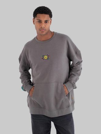 Hurley Hurley ETAM Sun Crew Sweater dark stone grey