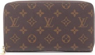 Louis Vuitton unisex, Pre-owned, Brun, Taille: ONE Size Portefeuille en toile Pre-owned