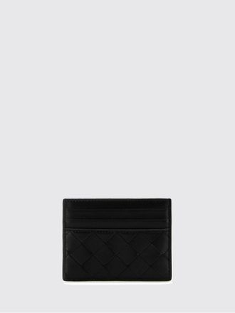 Bottega Veneta Flacher Kartenhalter aus geflochtenem Nappaleder mit 7 F&auml;chern