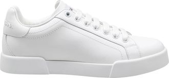 Dolce & Gabbana Femme, Chaussures, Blanc, Taille: 37 1/2 EU Baskets Blanches pour Femmes Aw25