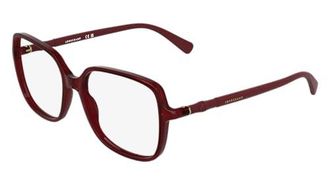 Longchamp LO2802 601 Lunettes pour femme Transparent Bordeaux 55/16/145