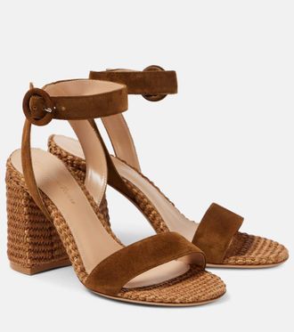Gianvito Rossi Espadrilles Sue 85 en cuir