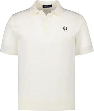 Fred Perry Herren Polo-Shirt wei&szlig;