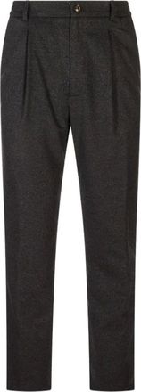 Montecore Homme, Pantalons, Gris, Taille: M Pantalon Classique
