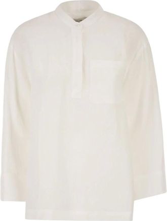 Max Mara Femme, Blouses et Chemises, Blanc, Taille: 36 FR S Max Mara Sweaters