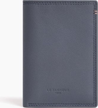 Le Tanneur Porte cartes vertical Martin en cuir lisse
