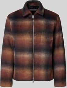 Selected Hemdjacke mit Zweiwege Rei&szlig;verschluss