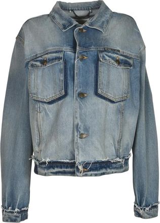 Maison Margiela Femme, Vestes, Bleu, Taille: 40 FR Veste en jean