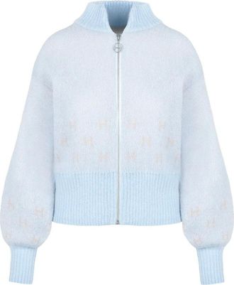 H&eacute;st H&eacute;st, Femme, Pulls, Bleu, Taille: 46 FR Cardigans