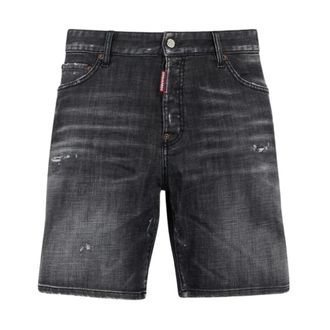 Dsquared2 Herren, Shorts, Schwarzk, XLGr&ouml;&szlig;e