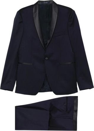 Tagliatore Homme, Costumes, Noir, Taille: L Suit Tagliatore