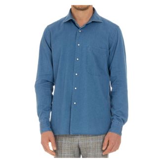 Borriello Chemise en jean - Homme - Chemises - Bleu - Taille: L